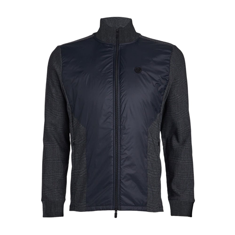 G/Fore Glen Plaid Onyx Track Jacket | One Golf