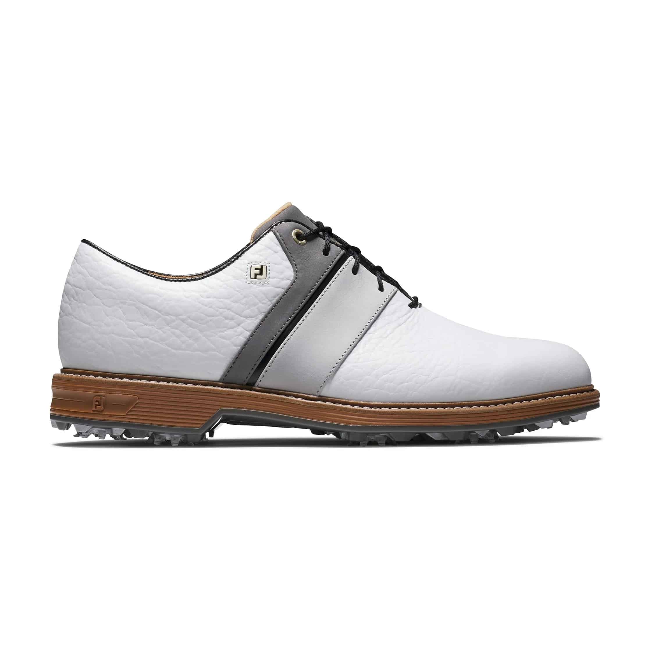 FootJoy Premiere Series Packard LX White/Grey Golf Shoe | One Golf